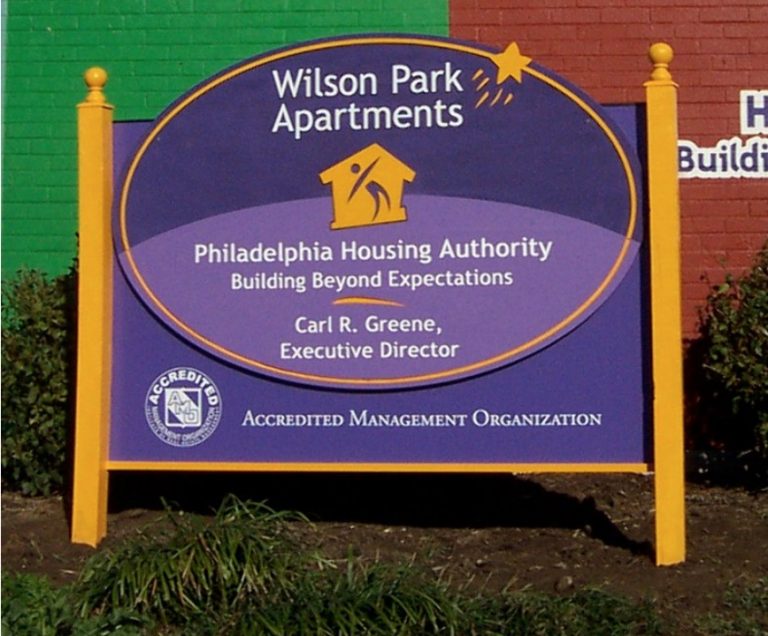 PHILADELPHIA HOUSING AUTHORITY – Combination of Painted Carved ...